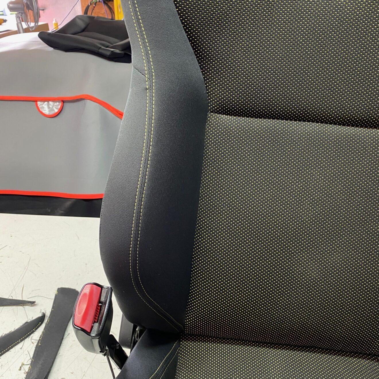 Réparation siège RECARO RENAULT MEGANE RS TROPHY - SELLERIE MINOT
