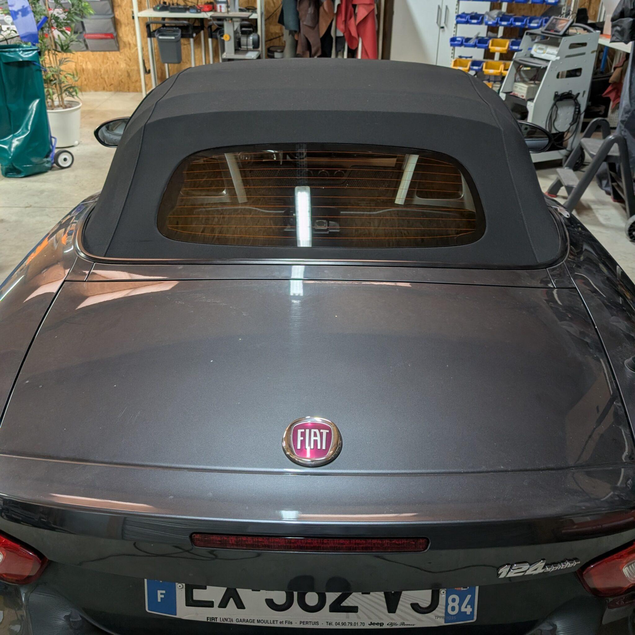 Capote FIAT 124 - SELLERIE MINOT